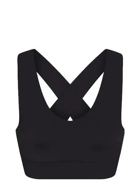 PB5STAR X-over Back Sports Bra - Black