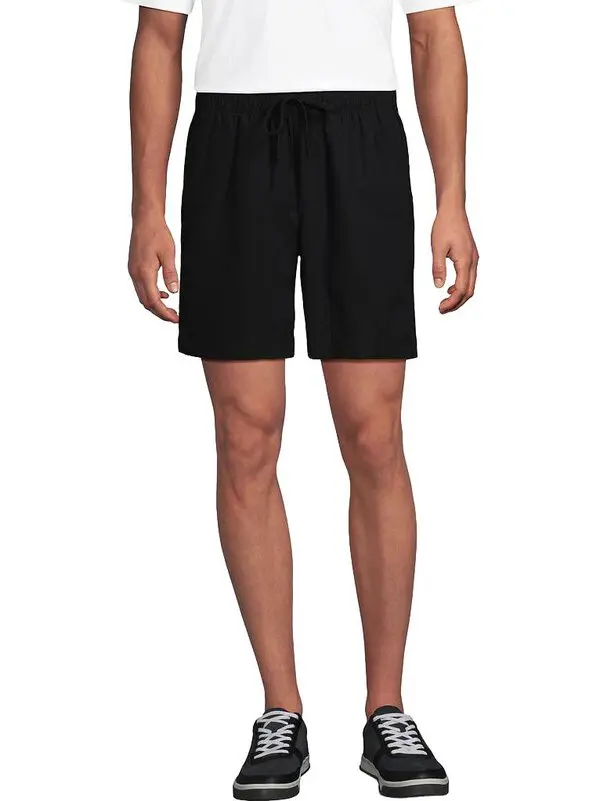 LANDS' END 7" Knockabout™ Deck Short - Black