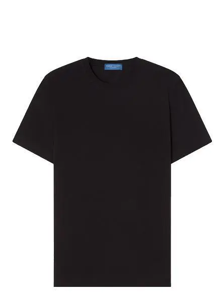 Robert Talbott Stretch Jersey Dean Tee - Classic Black