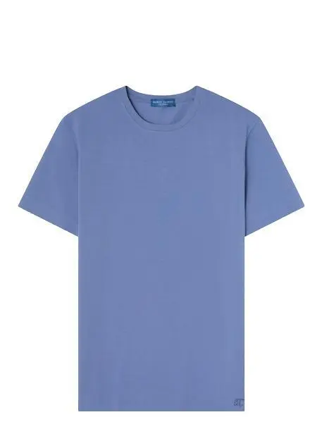 Robert Talbott Stretch Jersey Dean Tee - Classic Legacy Blue