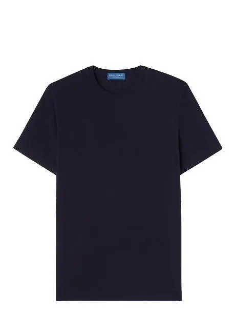 Robert Talbott Stretch Jersey Dean Tee - Classic Navy