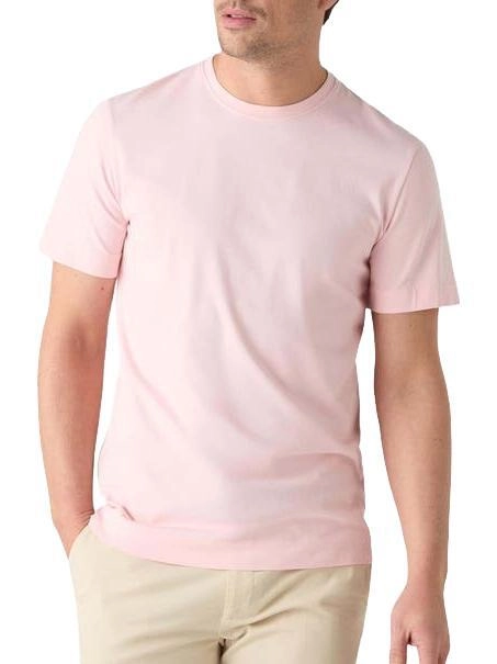 Robert Talbott Stretch Jersey Dean Tee - Classic Pink