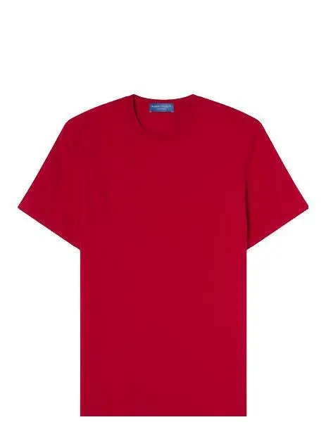 Robert Talbott Stretch Jersey Dean Tee - Classic Red