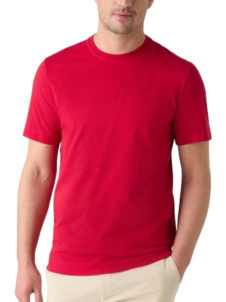 Robert Talbott Stretch Jersey Dean Tee - Classic Red