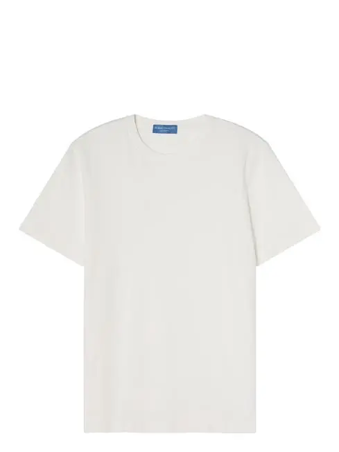 Robert Talbott Stretch Jersey Dean Tee - Classic White