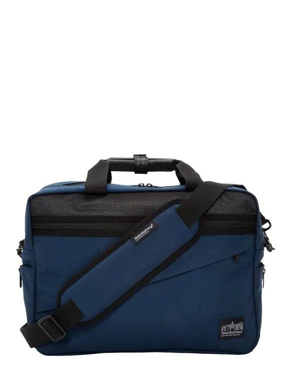 MANHATTAN PORTAGE Second Avenue Briefcase - Navy