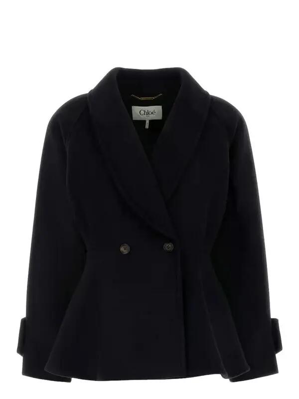 Chloé Double-breasted Jacket - Black