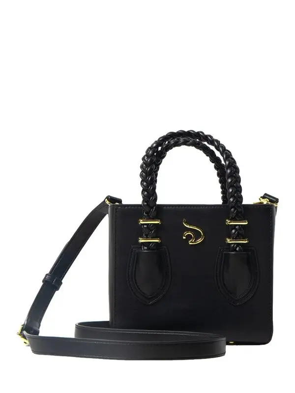 MÈSAN Boxy Tote - Black And Gold