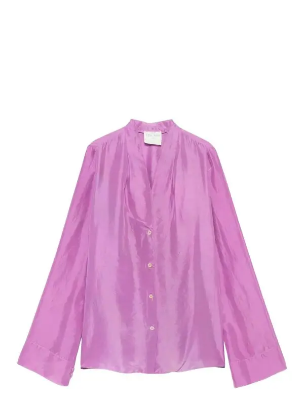 FORTE_FORTE Buttoned Shirt - Pink