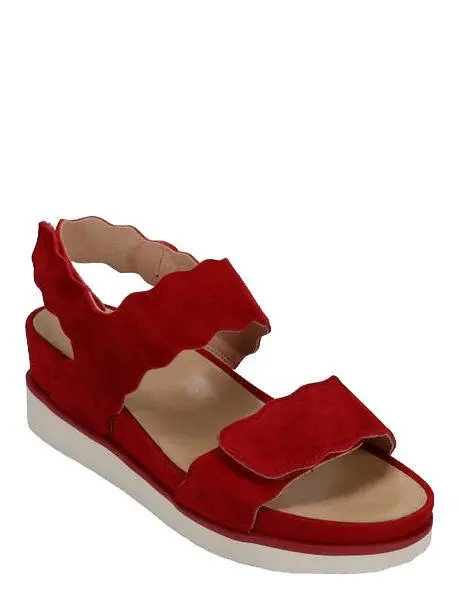 Vaneli Ulani Wedge Sandal - Red