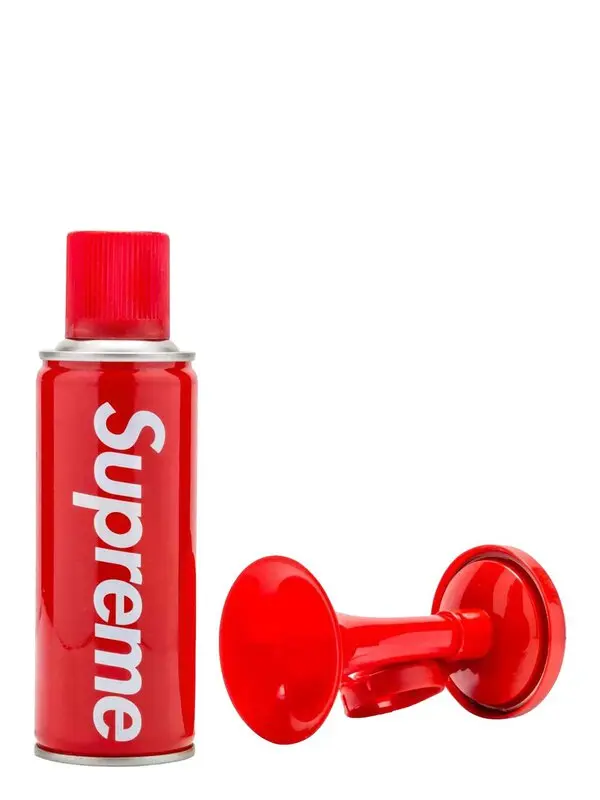 Supreme Logo Print Air Horn - Red