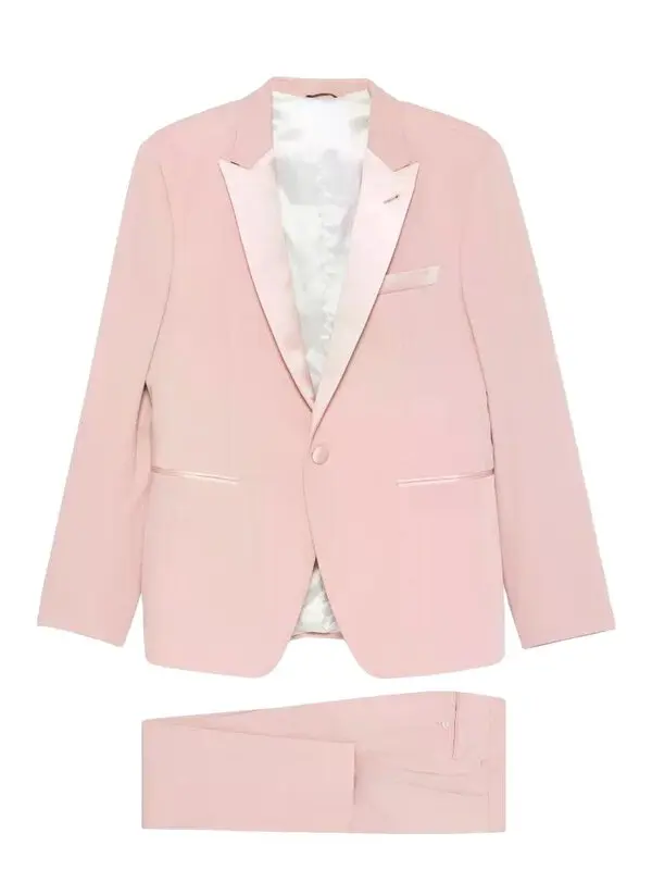 REVERES 1949 Shawl-collar Suit - Pink