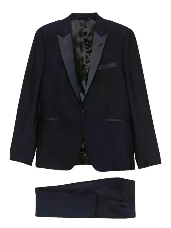 REVERES 1949 Shawl-collar Suit - Blue