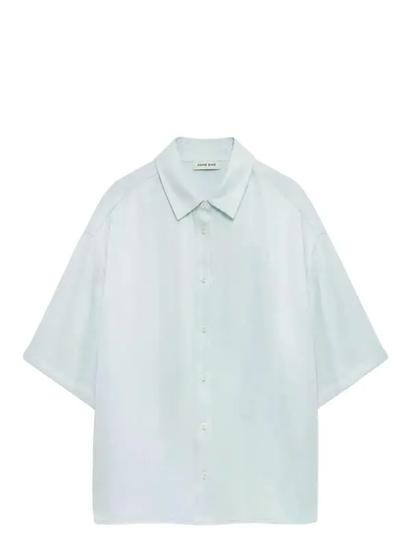ANINE BING Coco Buttoned Shirt - Green