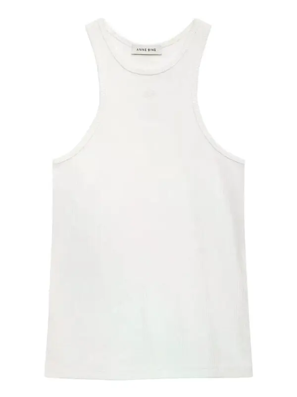 ANINE BING Cole Tank Top - White