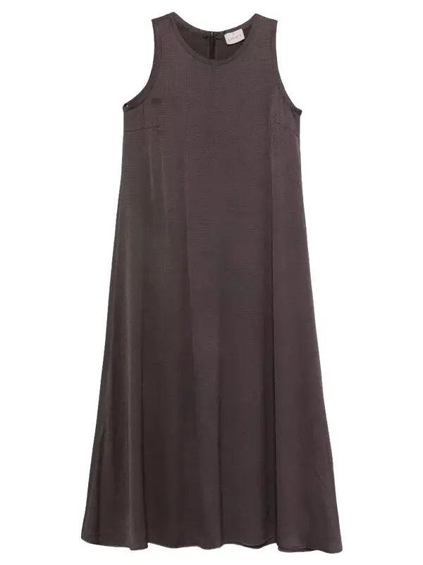 Marella A-line Midi Shift Dress - Brown