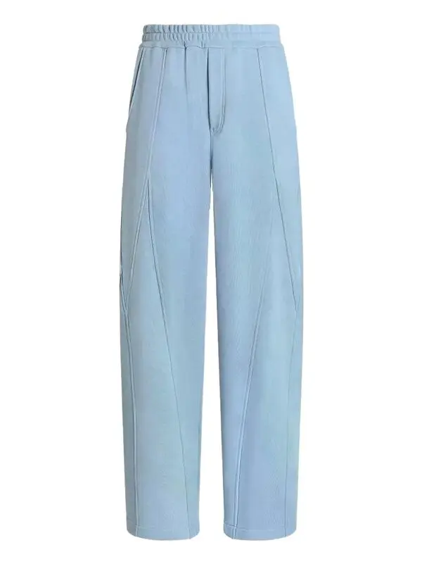 Dolce & Gabbana Treated Jersey Trousers - Blue