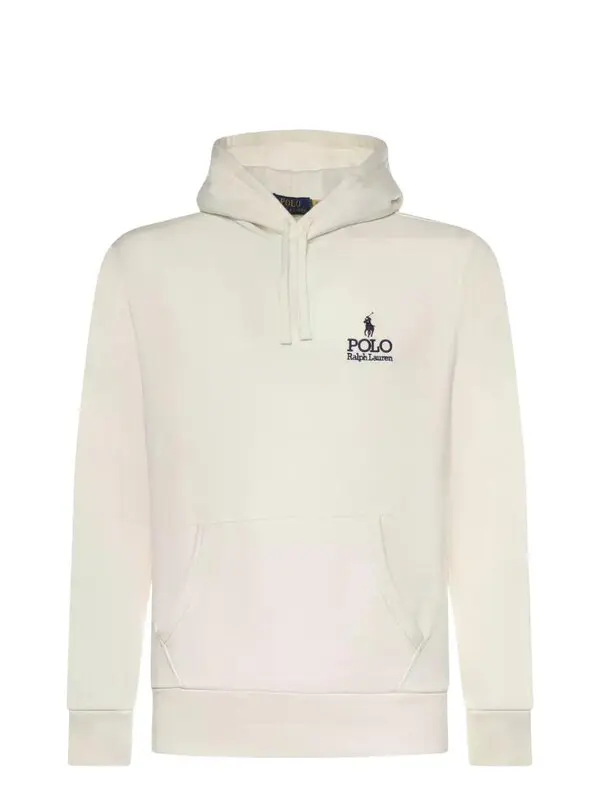Polo Ralph Lauren Logo-detail Hoodie - White
