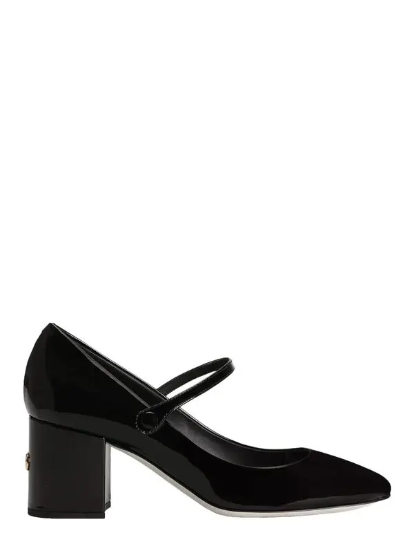 Dolce & Gabbana Square-toe Block-heel Pumps - Black