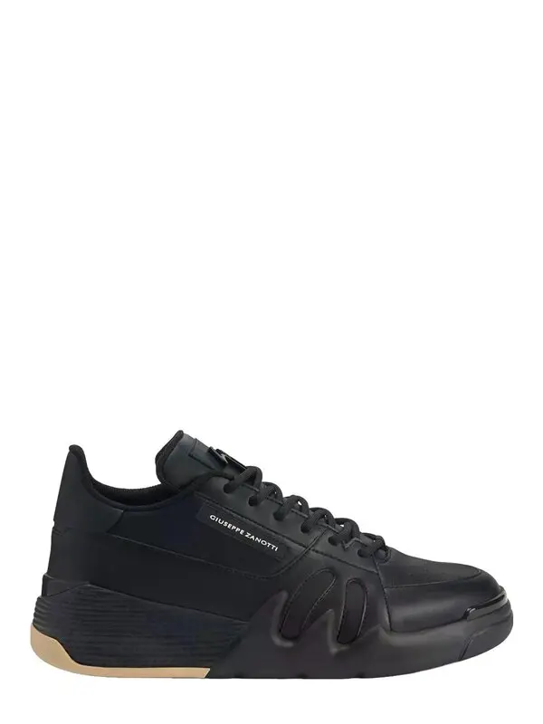 GIUSEPPE ZANOTTI Talon Leather Sneakers - Black
