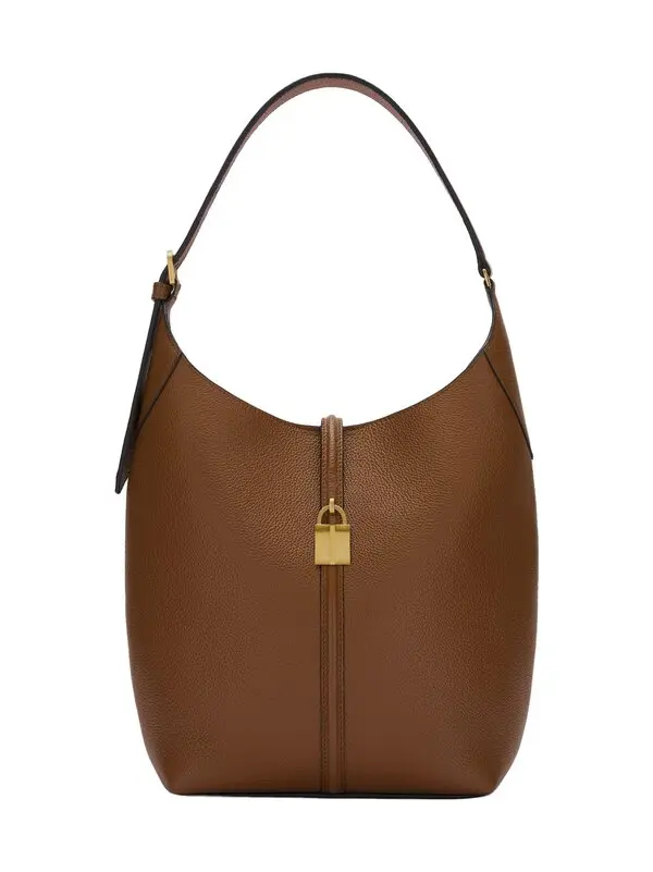 DEMELLIER The Siena Bucket - Tan Small Grain