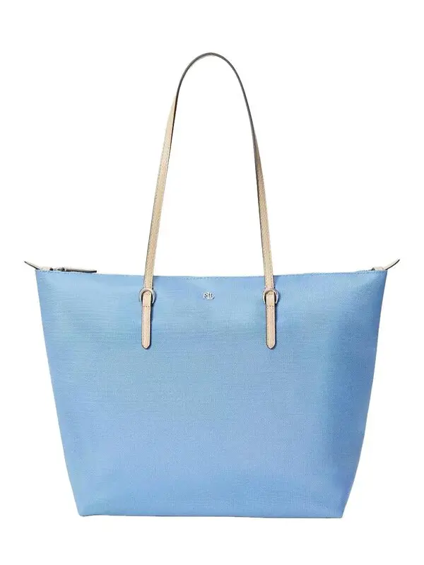 Ralph Lauren Logo-plaque Tote - Blue
