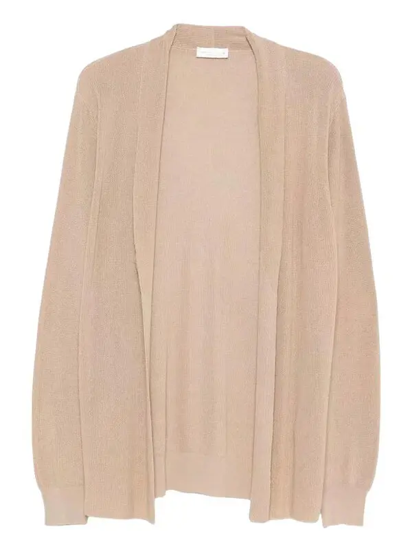 ROBERTO COLLINA Open-front Cardigan - Neutrals