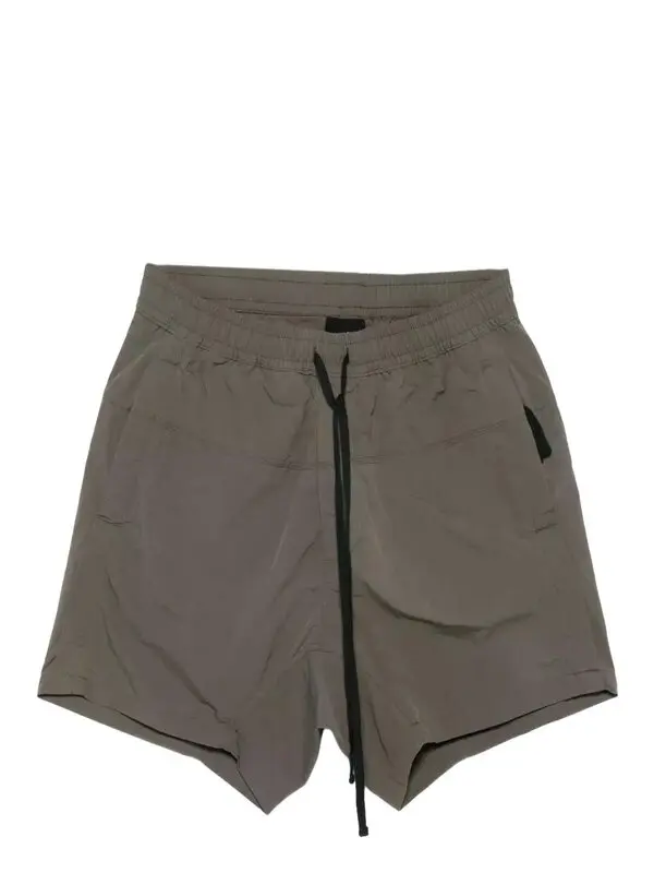 THOM KROM Zip-pocket Shorts - Green