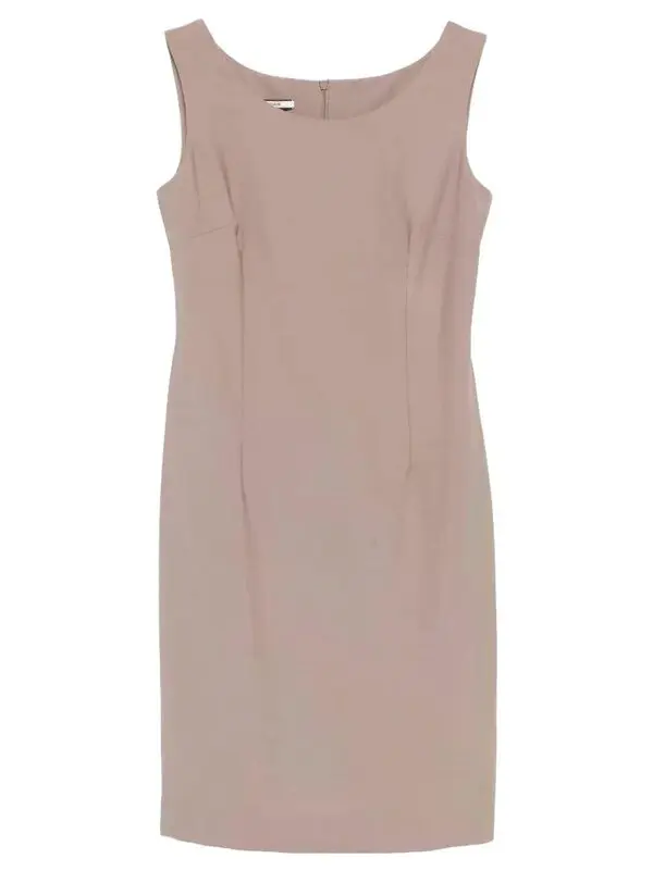 Tagliatore Sleeveless Mini Dress - Neutrals