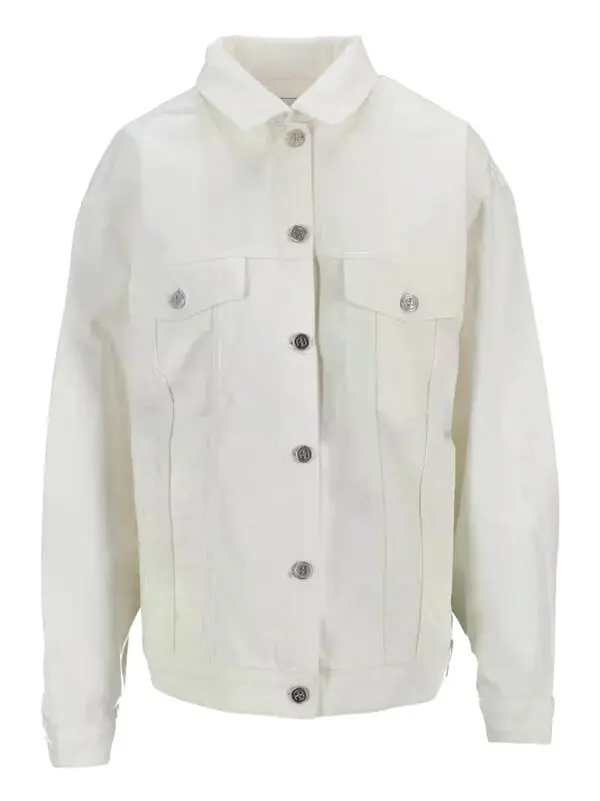ANINE BING Buttoned Cotton Jacket - White