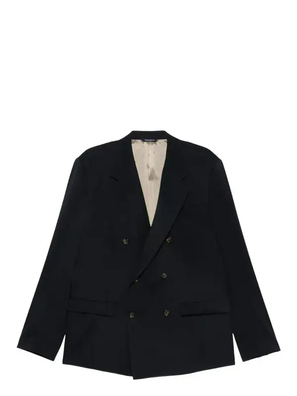 Dolce & Gabbana Double-breasted Blazer - Blue