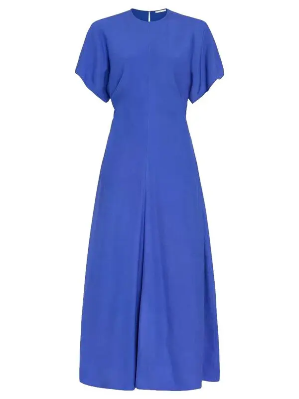 MARIE OLIVER Kamari Flutter Sleeve Dress - Blue