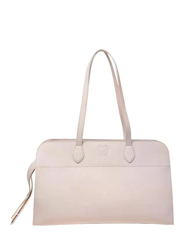Moschino Logo Tote Bag - Neutrals