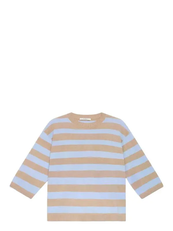 Malìparmi Striped T-shirt - Neutrals