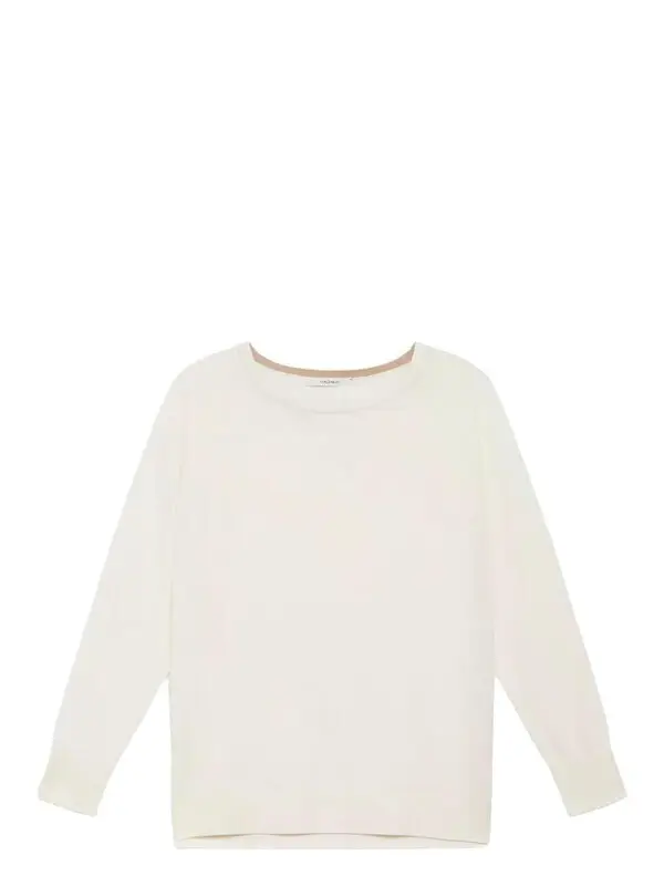Malìparmi Crew Neck Long Sleeve Sweater - Neutrals