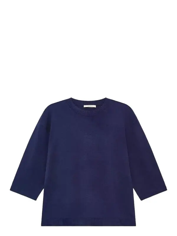Malìparmi Crew Neck Pullover Sweater - Blue