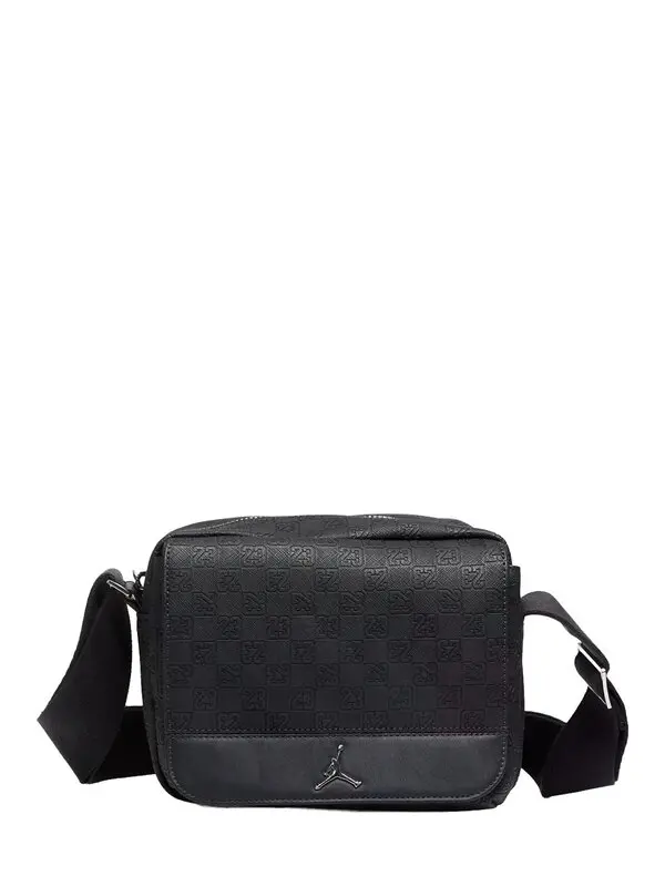 JORDAN Mini Jam Monogram Messenger Bag - Black