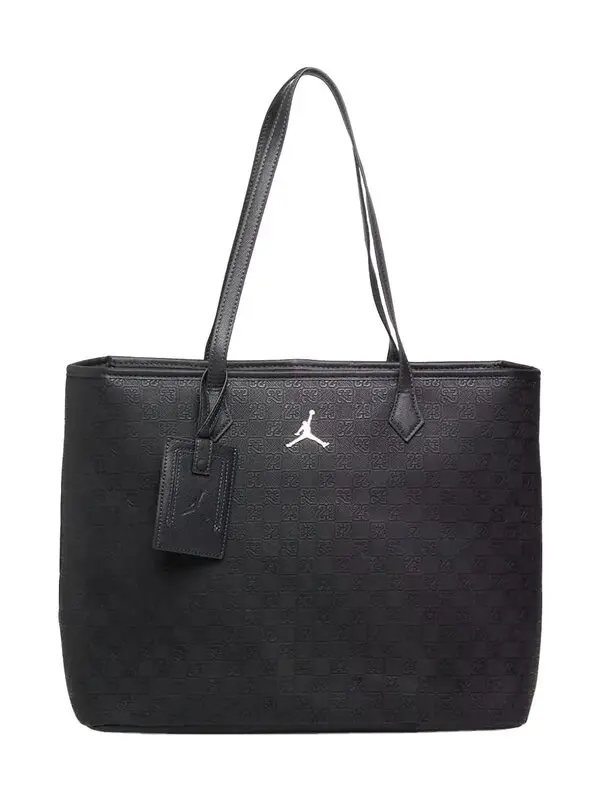 JORDAN Monogram Tote Bag - Black