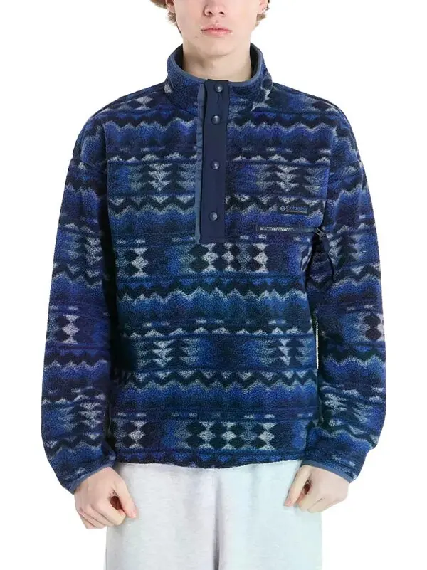 Columbia Helvetia Print Sweatshirt - Blue