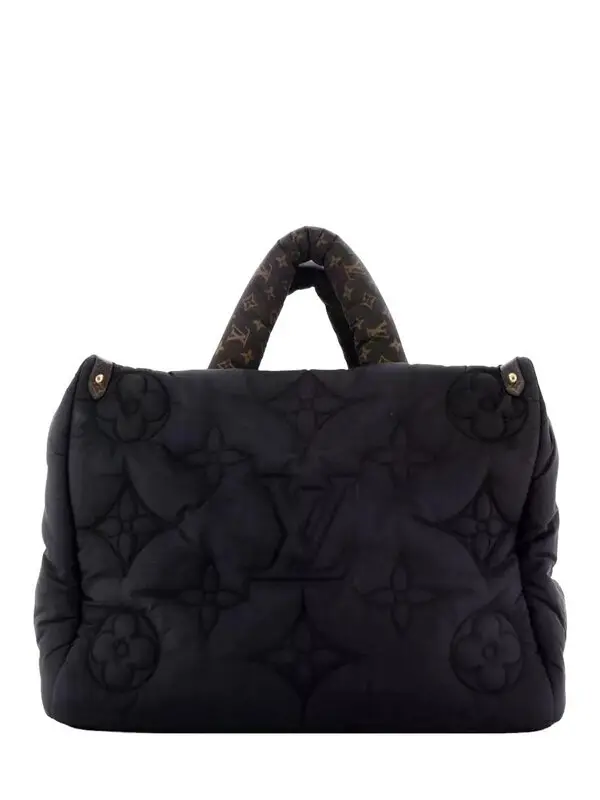 LOUIS VUITTON Onthego Mm Pillow Tote - Black