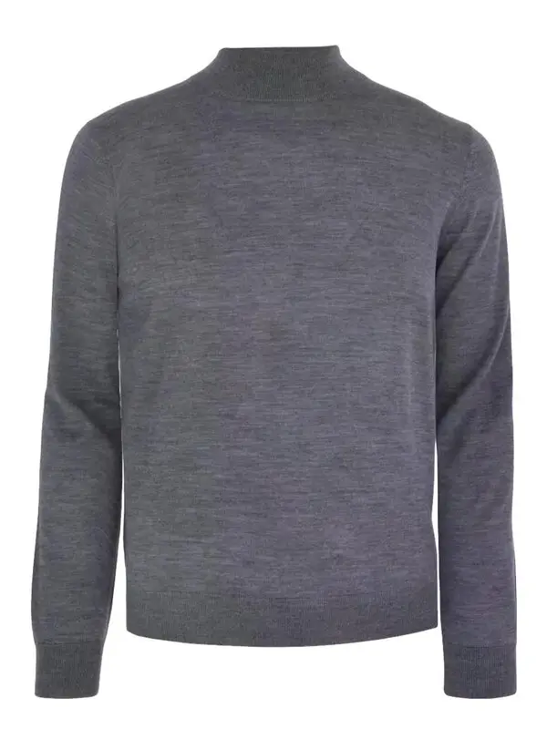 Corneliani Melange Knit Shirt - Grey