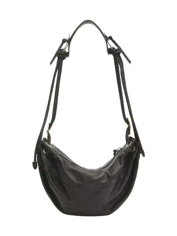 Isabel Marant Étoile Maia Leather Shoulder Bag - Black