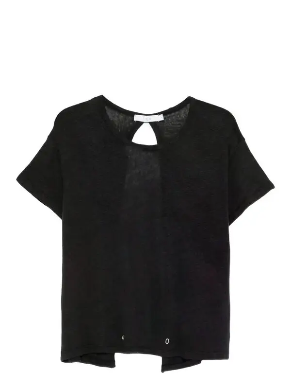 IRO PARIS Sorenza Open-back T-shirt - Black