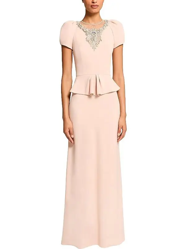 Jenny Packham Nocturne Maxi Dress - Morganite