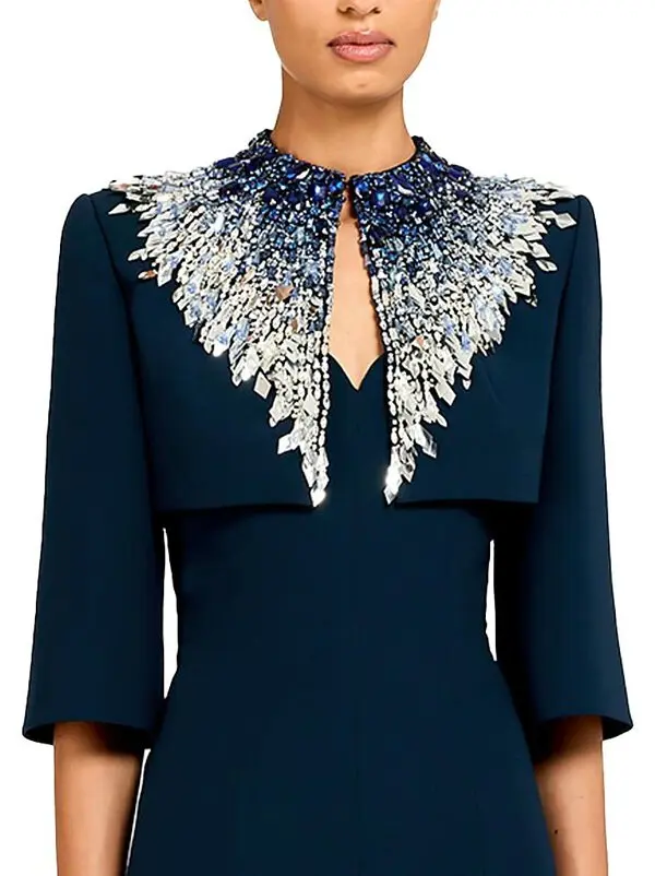 Jenny Packham Dexy Jacket - Blackthorne Blue