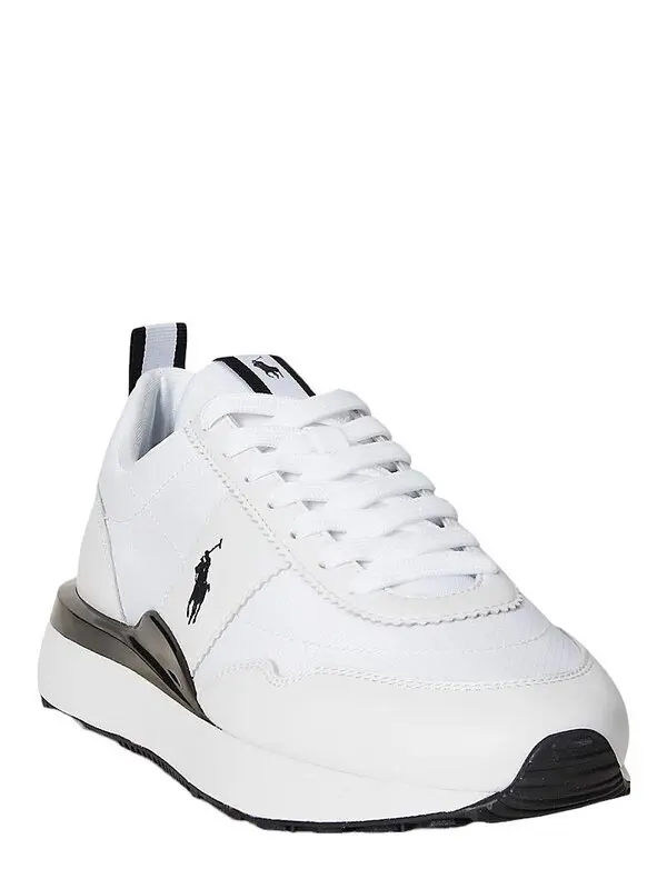 Polo Ralph Lauren Train 89 Paneled Sneaker - White/black