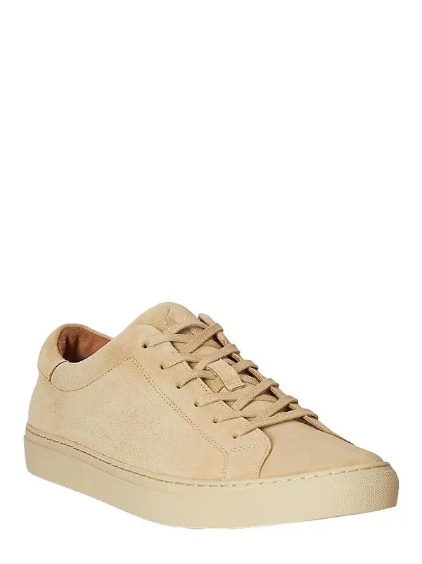 Polo Ralph Lauren Jermain Leather Sneakers - Tan
