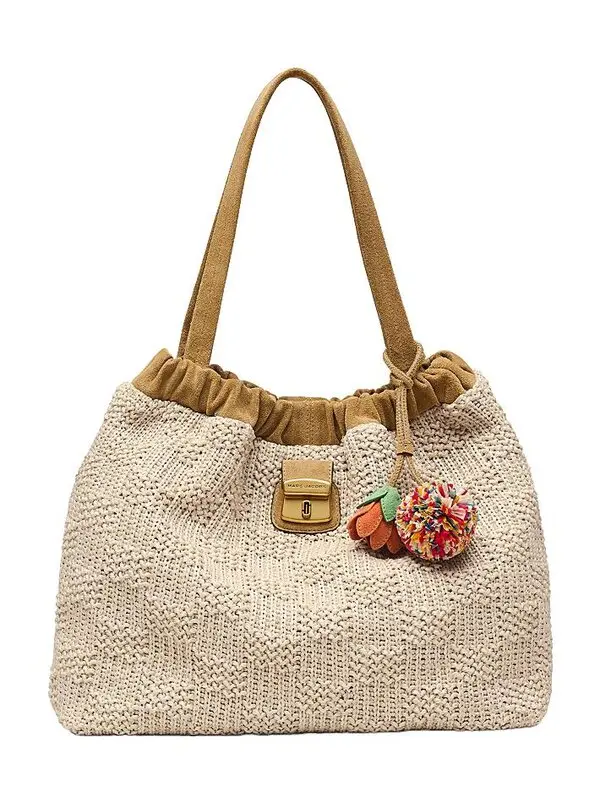 Marc Jacobs The Cristina Summer Woven Tote - Natural