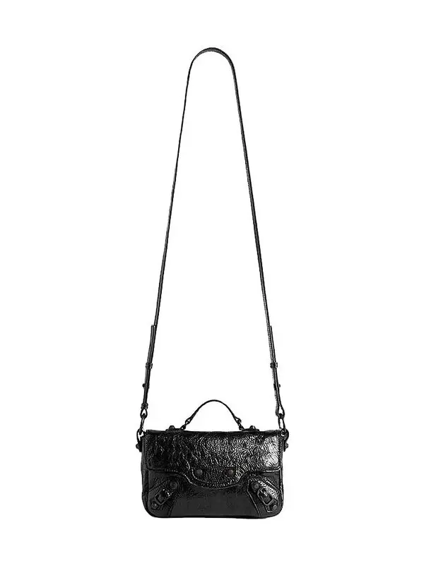 Balenciaga Le City Flap Bag Nano - Black
