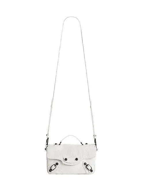 Balenciaga Le City Flap Bag Nano - Optic White